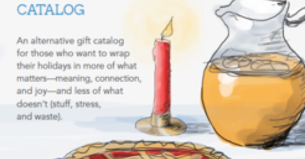 New Dream | CATALOG: More Fun Less Stuff Gift Catalog – 100s of fun